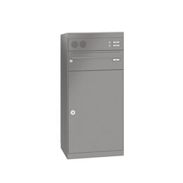 Renz Paketbriefkasten Qubo XL mit Briefkasten & Sprechsieb