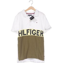 Tommy Hilfiger Herren Poloshirt, weiß, Gr. 164