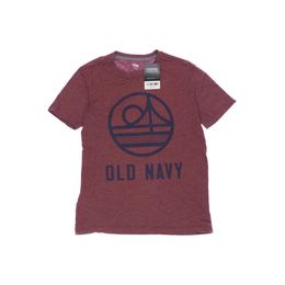 Old Navy Herren T-Shirt, bordeaux, Gr. 170