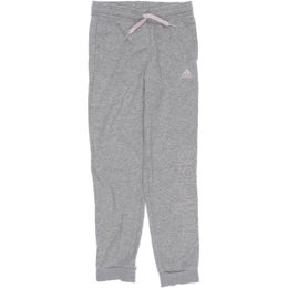 Adidas Damen Stoffhose, grau, Gr. 134