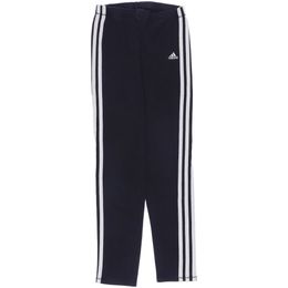 Adidas Damen Stoffhose, schwarz, Gr. 152