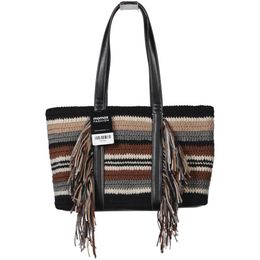 Zara Damen Handtasche, mehrfarbig, Gr.