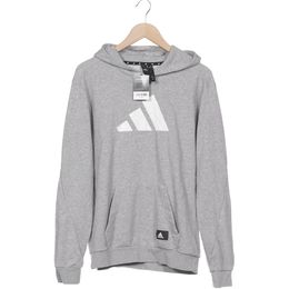 Adidas Herren Kapuzenpullover, grau, Gr. 46