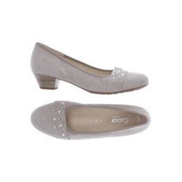 Gabor Damen Pumps, beige, Gr. 8.5