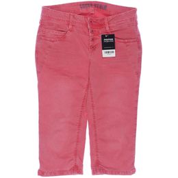 SOCCX Damen Shorts, rot, Gr. 28