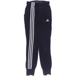 Adidas Damen Stoffhose, schwarz, Gr. 0