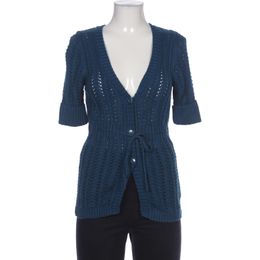 Esprit Damen Strickjacke, blau, Gr. 38