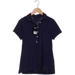 Tommy Hilfiger Damen Poloshirt, marineblau, Gr. 38