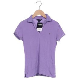 Tommy Hilfiger Damen Poloshirt, flieder, Gr. 34