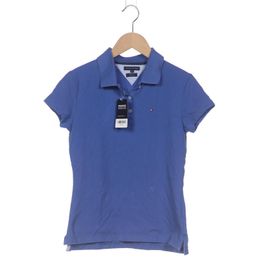 Tommy Hilfiger Damen Poloshirt, blau, Gr. 38