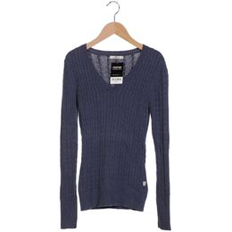 Tom Tailor Damen Pullover, blau, Gr. 36