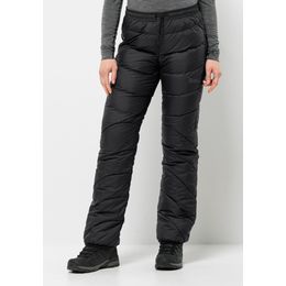 Outdoorhose Jack Wolfskin "ATMOSPHERE PANTS W" Gr. L (42/44), Normalgrößen, schwarz, Damen, Hauptmaterial: 100% Polyester (recycled), Hosen