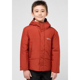 Fleecejacke Jack Wolfskin "SNOWBEAR JKT K" Gr. 176, rot (intense, rust) Kinder Jacken