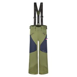 Trollkids Ski-/ Snowboardhose "Kongsberg" in Khaki - 48% | Größe 164 | Kinderhosen