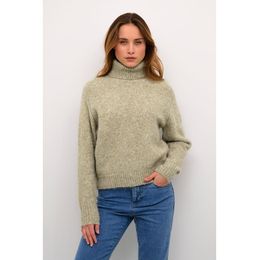 Kaffe Rollkragenpullover in Beige - 62% | Größe L | Damen-pullover-cardigans