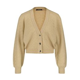 Taifun Cardigan in Beige - 72% | Größe 44 | Damen-pullover-cardigans