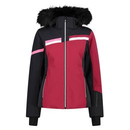 CMP Ski-/ Snowboardjacke in Rot/ Schwarz - 74% | Gr&ouml;&szlig;e 40 | Damen-outdoorjacken