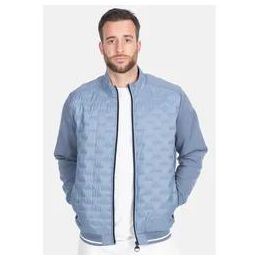 Steppjacke NEW CANADIAN Gr. 50, blau (aquablau) Herren Jacken mit elastischem Strickeinsatz