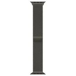 Apple Smartwatch-Armband "41mm Milanese Loop" Uhrenarmbänder grau (graphite)