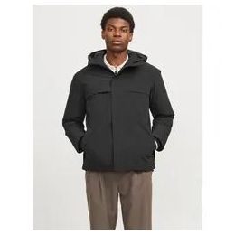 Jack & Jones Outdoorjacke JACK & JONES "JPRBLAWAVE JACKET" Gr. XL, schwarz Herren Jacken