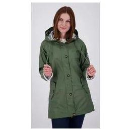 Regenjacke DEPROC ACTIVE "Friesennerz WIZZARD PEAK WOMEN UMBR" Gr. 36/38 (M), grün Damen Jacken auch in Großen Größen erhältlich