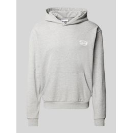 Review Hoodie mit Kapuze