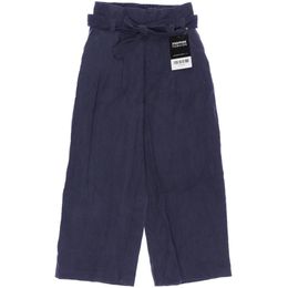 Zara Damen Stoffhose, marineblau, Gr. 128