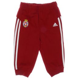 Adidas Damen Stoffhose, rot, Gr. 68