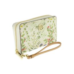 Tory Burch Damen Portemonnaie, hellgrün, Gr.