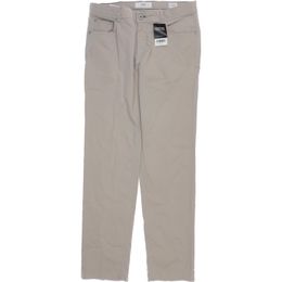 Brax Herren Stoffhose, beige, Gr. 35