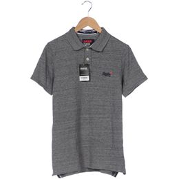 Superdry Herren Poloshirt, grau, Gr. 52