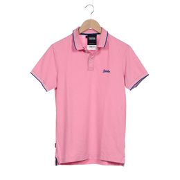 Superdry Herren Poloshirt, pink, Gr. 52