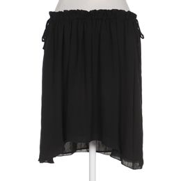 Massimo Dutti Damen Rock, schwarz, Gr. 36