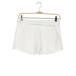 Zara Damen Shorts, cremeweiß, Gr. 36