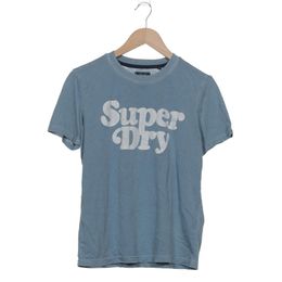 Superdry Damen T-Shirt, hellblau, Gr. 38