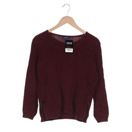 Tom Tailor Damen Pullover, bordeaux, Gr. 36