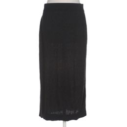 Massimo Dutti Damen Rock, schwarz, Gr. 38