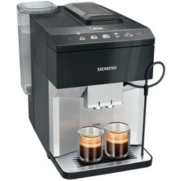 TP515D01 EQ.500 classic Kaffeevollautomat Daylight silver, Klavierlack schwarz - Siemens