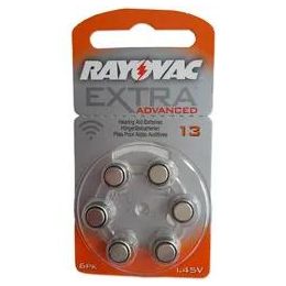 Rayovac Extra Advanced 13 PR48 Hörgeräte Batterie (6er Blister)