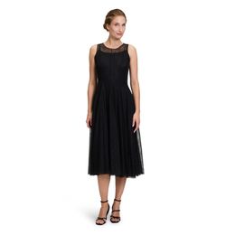 Cocktailkleid Vera Mont "Vera Mont figurbetont" Gr. 34, Normalgrößen, schwarz Damen Kleider Nahtführung