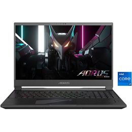 Gigabyte Gaming-Notebook "AORUS 15X ASF-83DE754SH" Notebooks Gr. 16 GB RAM 1000 GB SSD, Core i7, Windows 11 Home, schwarz