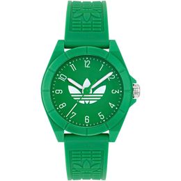 Quarzuhr adidas originals "PROJECT FOUR" Armbanduhren grün Damen Armbanduhr, Herrenuhr, Damenuhr, unisex, Resinarmband