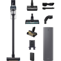 Samsung Akku-Handstaubsauger "VS20C85G4PB/WD, Jet 85 Complete Clean+" Akkusauger 580 W, beutellos, automatische Entleerung blau (blau, schwarz)