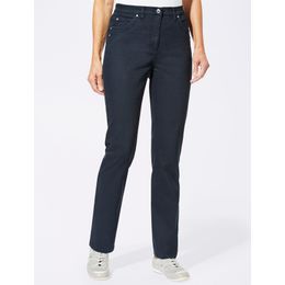 Stretch-Jeans Casual Looks Gr. 40, Normalgrößen, blau (marine) Damen Jeans