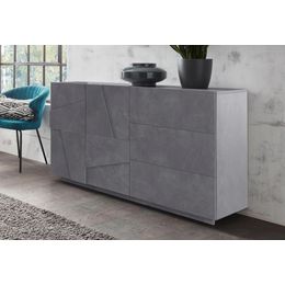 Sideboard Inosign "PING" Sideboards grau (zement) Breite 140 cm