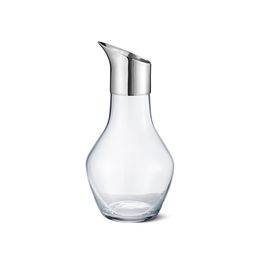 Georg Jensen - Sky Wasserkrug, Glas / Edelstahl