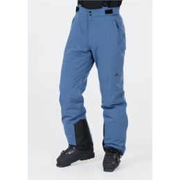 Skihose WHISTLER "Gippslang", Herren, Gr. L, US-Größen, blau, 94% Polyester, 6% Elasthan, mehrfarbig, casual, lang, Hosen, mit wasserdichter 3-Lagen-Membran