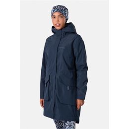 Outdoorjacke KARI TRAA "MONA" Gr. L, blau Damen Jacken mit 5000 mm Wassersäule