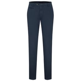 Chinohose Bugatti Gr. 3132, Länge 32, blau (marine), Herren, 86% Baumwolle, 11% Polyester, 3% Elasthan, unifarben, Hosen, mit Elasthananteil