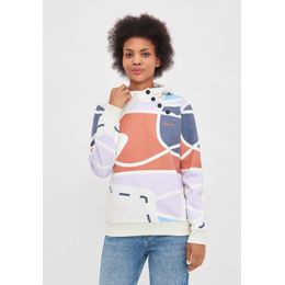 Kapuzensweatshirt Bench. "643155" Gr. 42, bunt (multicolor) Damen Sweatshirts